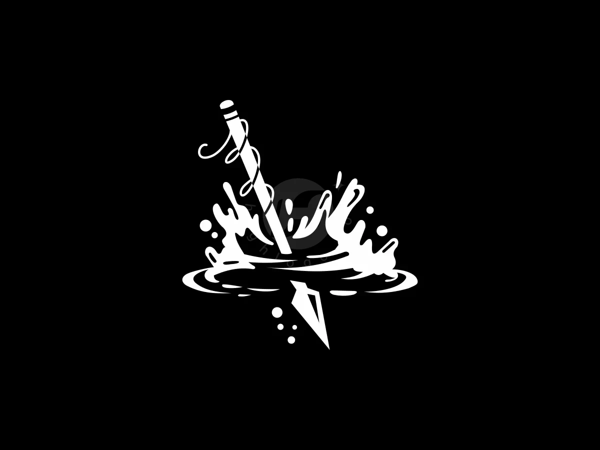 Spear Water Splash Logo - HighLogo