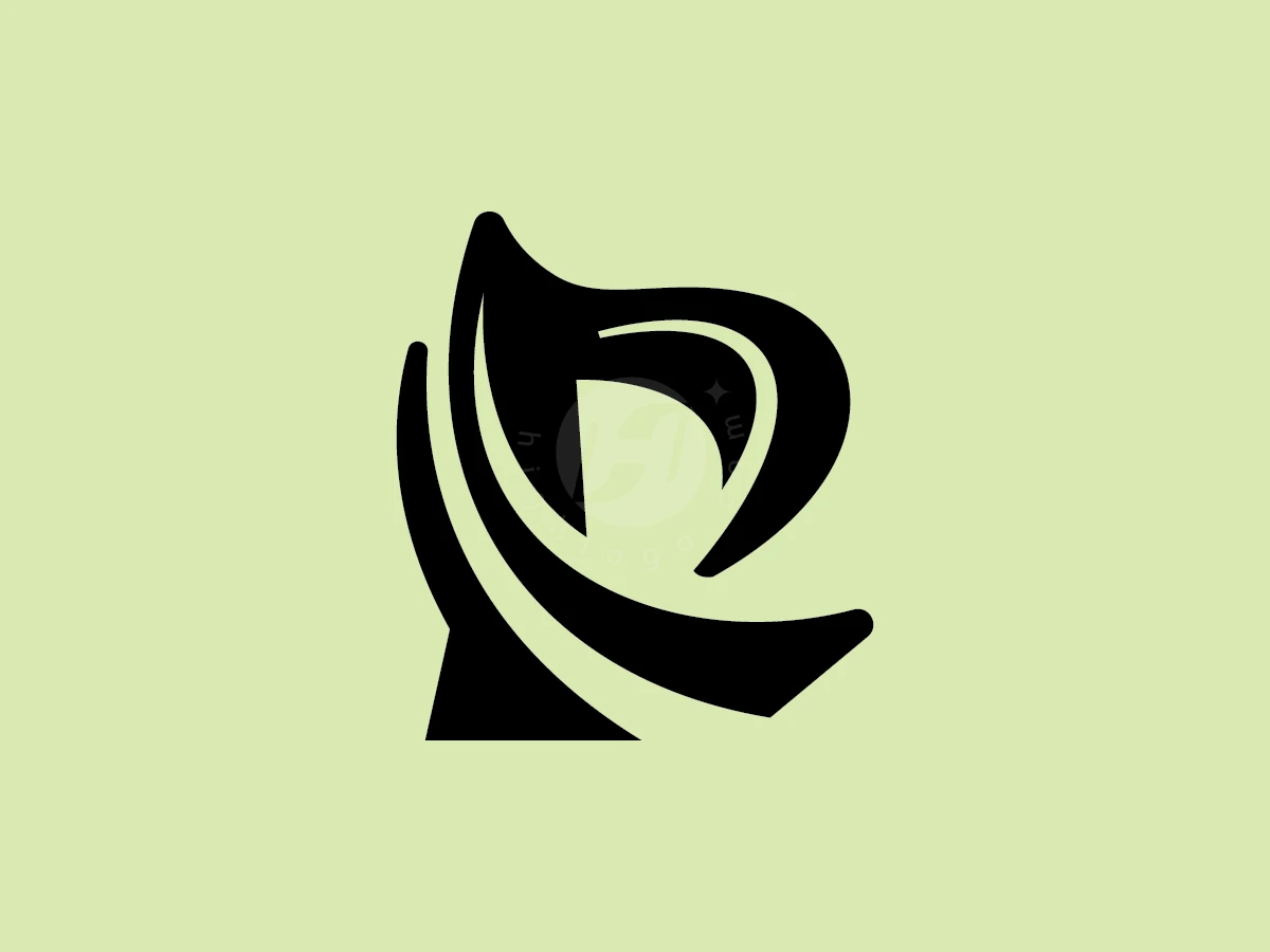 Letter R Natural Beauty Floral Logo - HighLogo