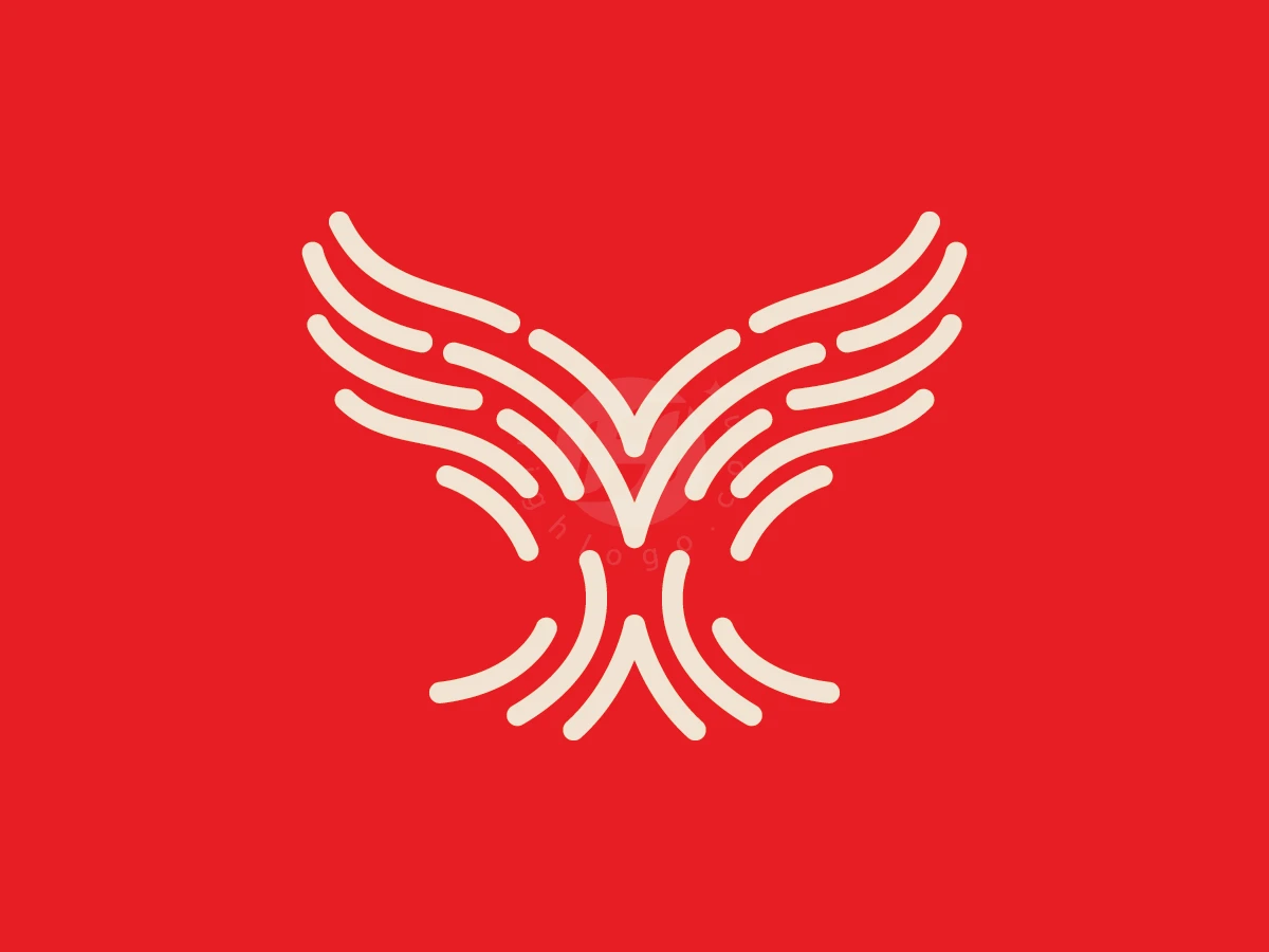 Letter M Falcon Unique Logo - HighLogo